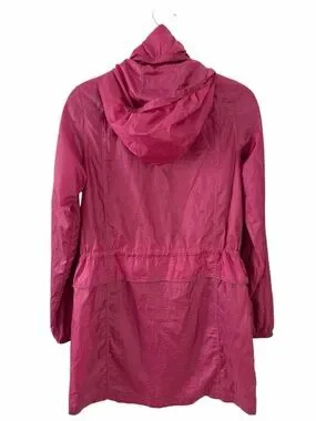 Lole | Jackets & Coats | Lol Pink Lightweight Windbreaker Hooded Jacket ...
